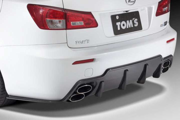 [LEXUS IS F] Rear Half Spoiler （Carbon） – Toms Racing Online Shop